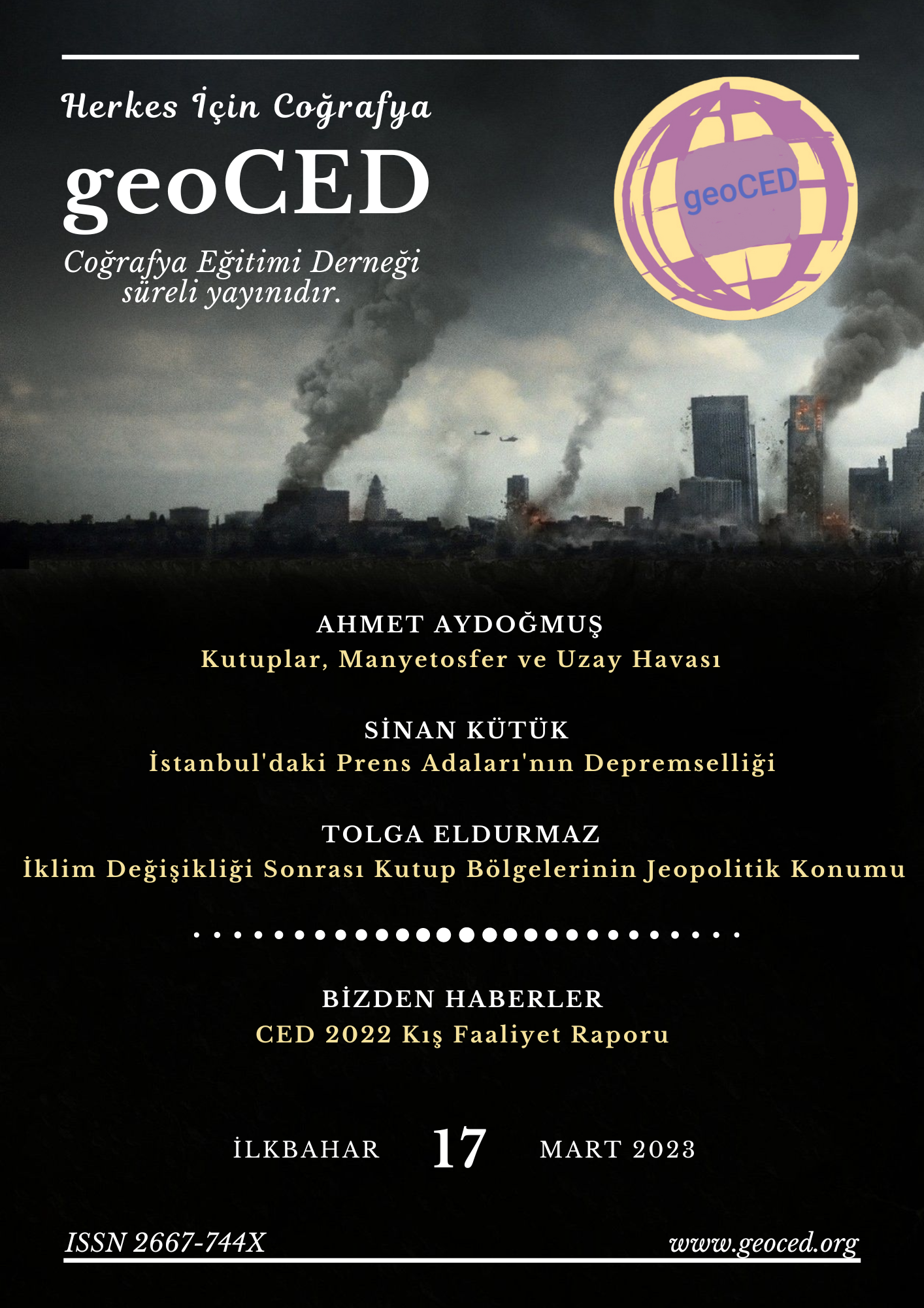 geoCED – Coğrafya Eğitimi Derneği süreli yayınıdır